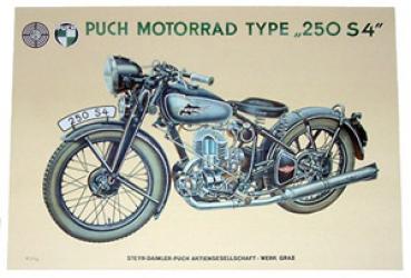 PUCH WIESER: Shop - Shop Poster Puch 250 S4 70x50cm